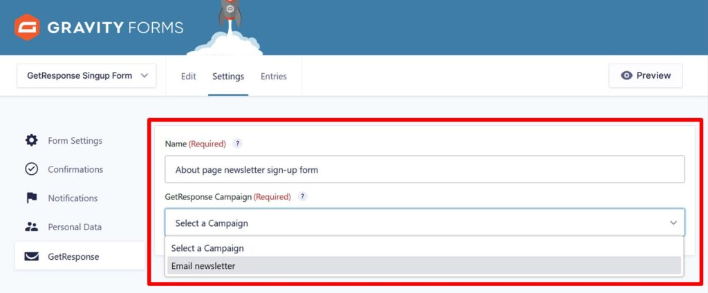 This Month's Featured Add-On: GetResponse - Gravity Forms