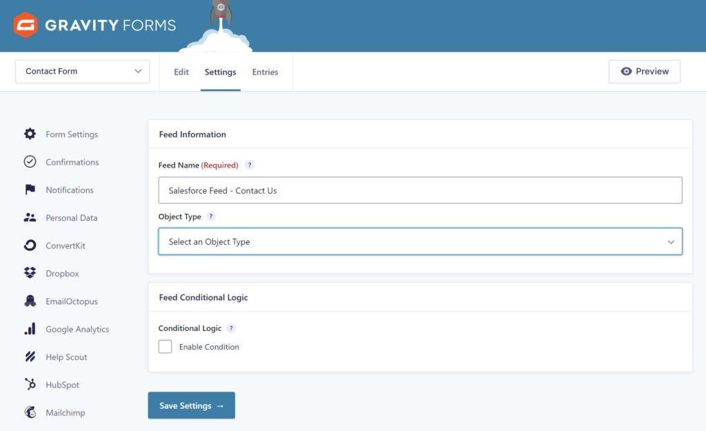 Introducing Salesforce Add-On v1.0 Beta - Gravity Forms