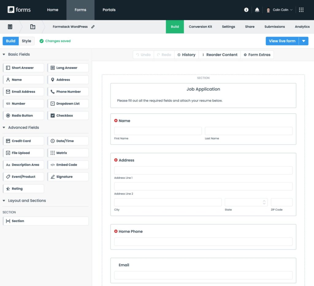 The Ultimate WordPress Form Plugin List 2024 - Gravity Forms