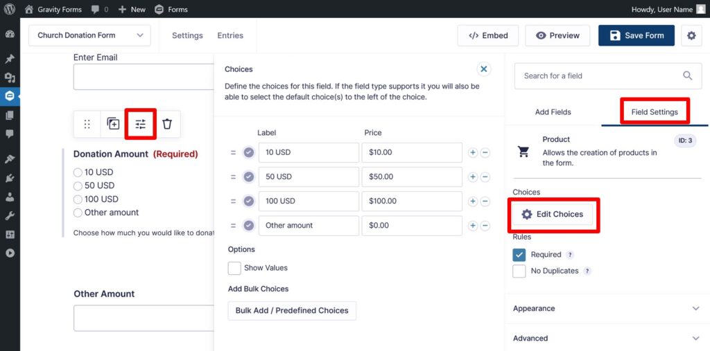 Starter Guide: How to Create a Church Donation Form - Gravity Forms