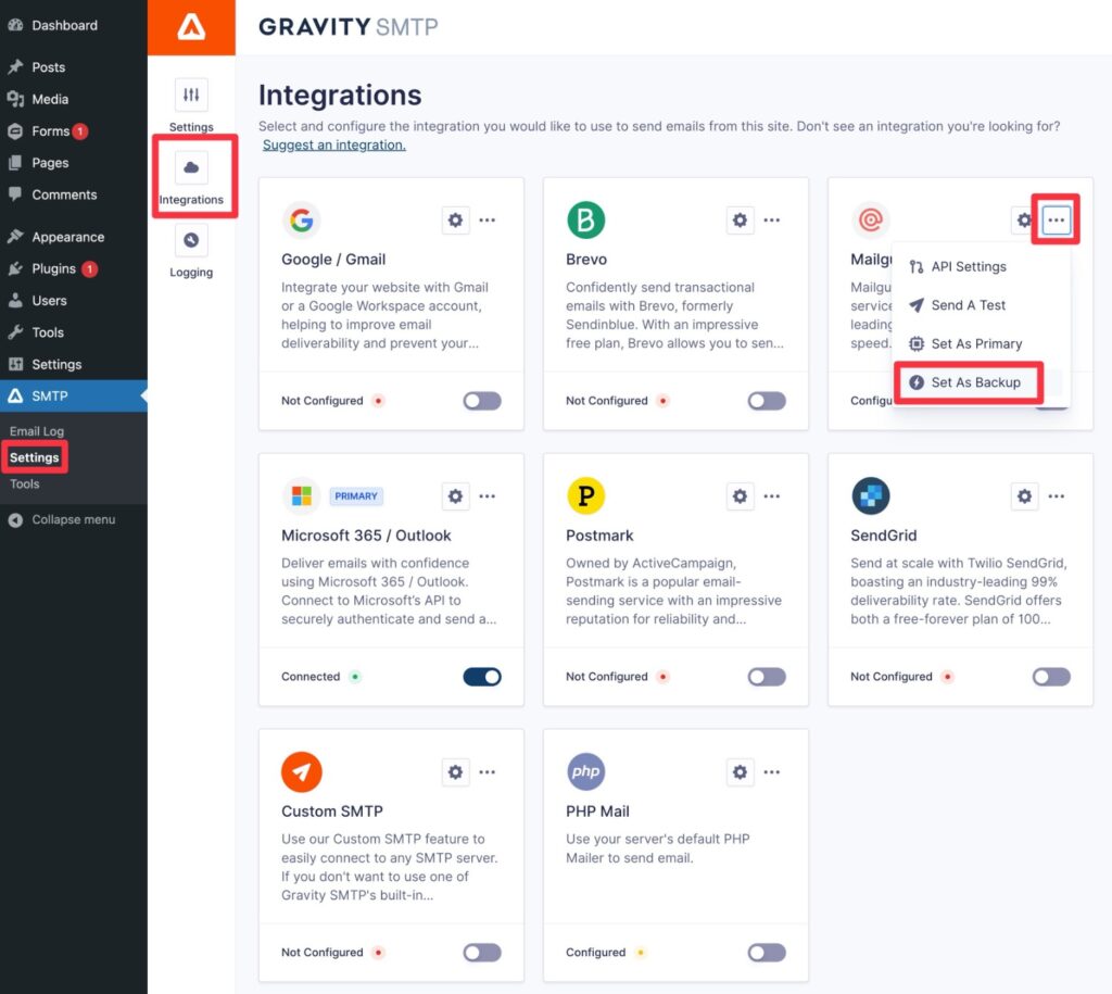 Gravity SMTP vs WP Mail SMTP: A Detailed Comparison - Gravity Forms