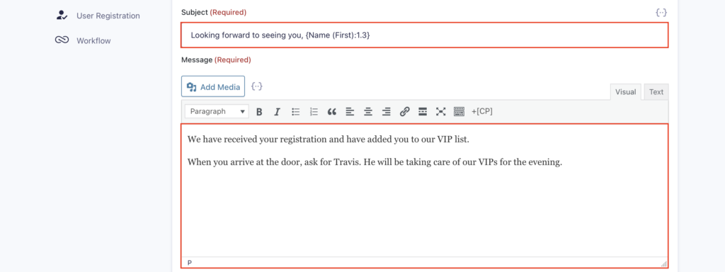 WordPress Form Notification Emails - Conditional Logic