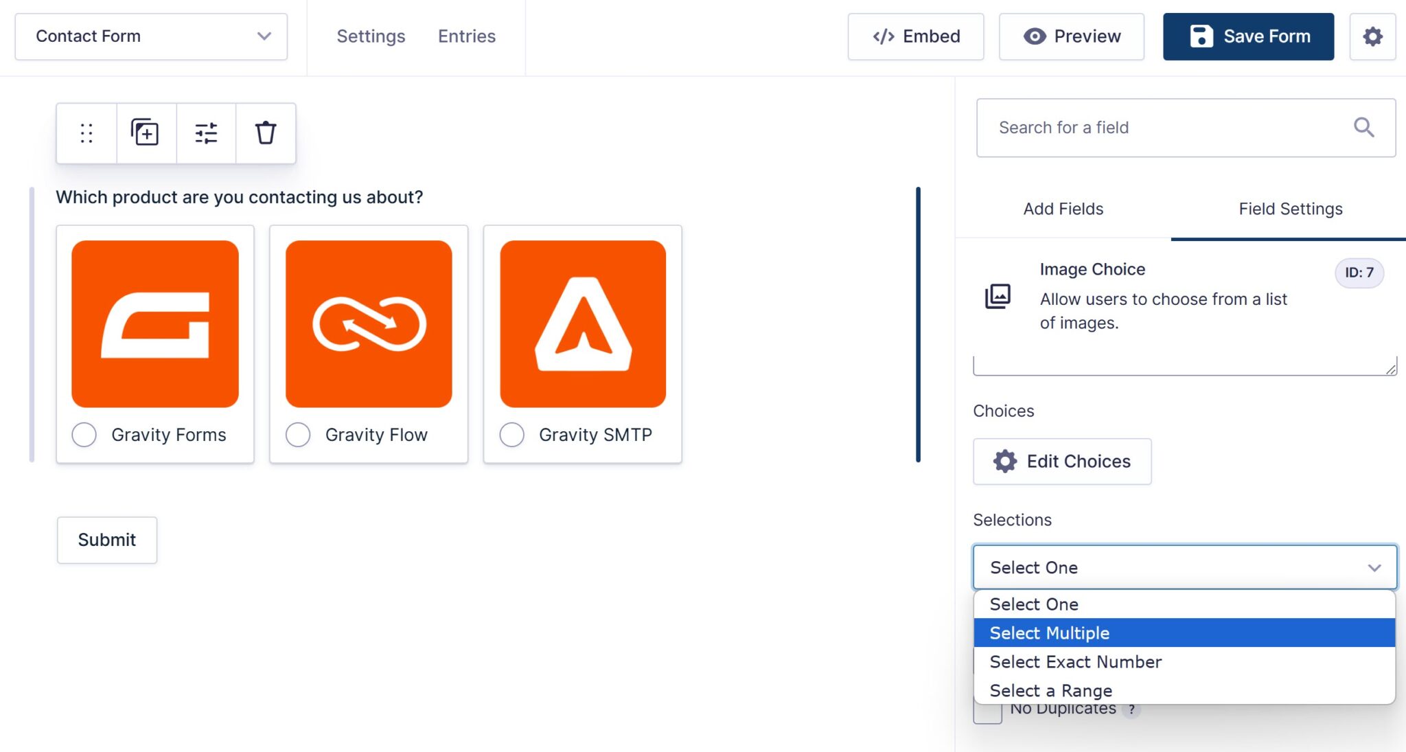 Gravity Forms 2.9: New Image Choice and Multiple Choice Fields - Gravity Forms
