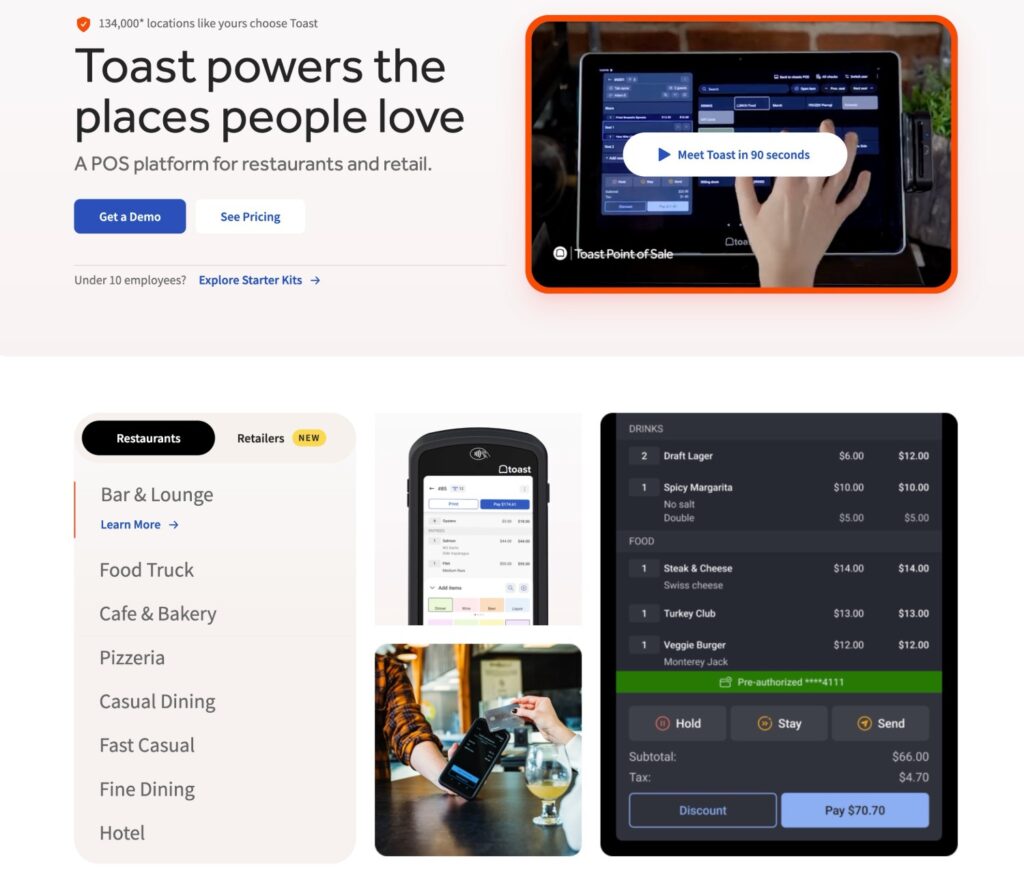 Toast vs Square: Full comparison for all business types - Gravity Forms