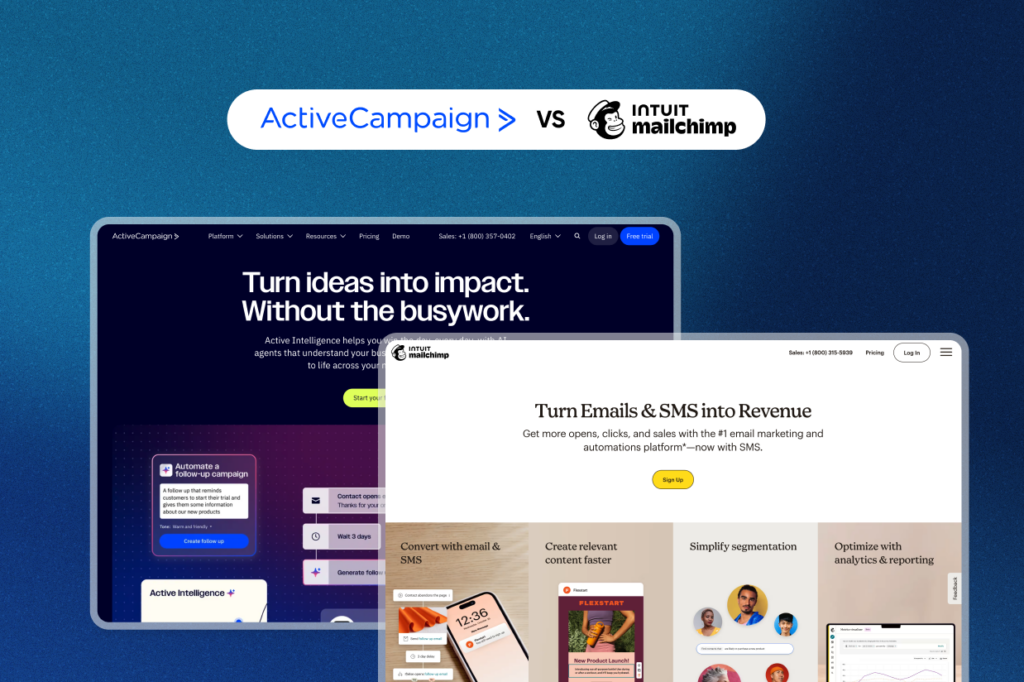 ActiveCampaign vs Mailchimp: Full and honest comparison - Gravity Forms
