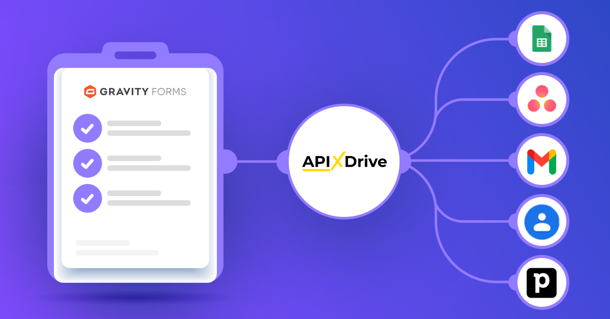 Top 5 ApiX-Drive integrations for Gravity Forms - Gravity Forms