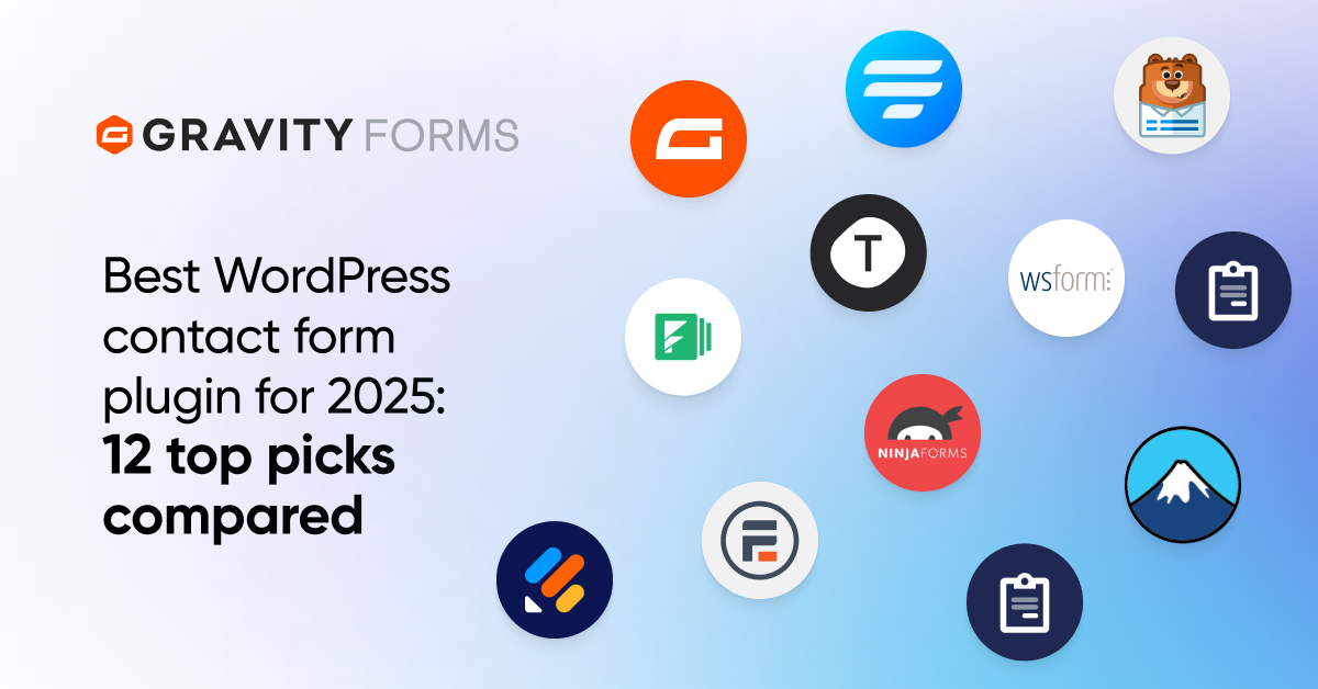 Best WordPress contact form plugin for 2025: 12 top picks compared ...
